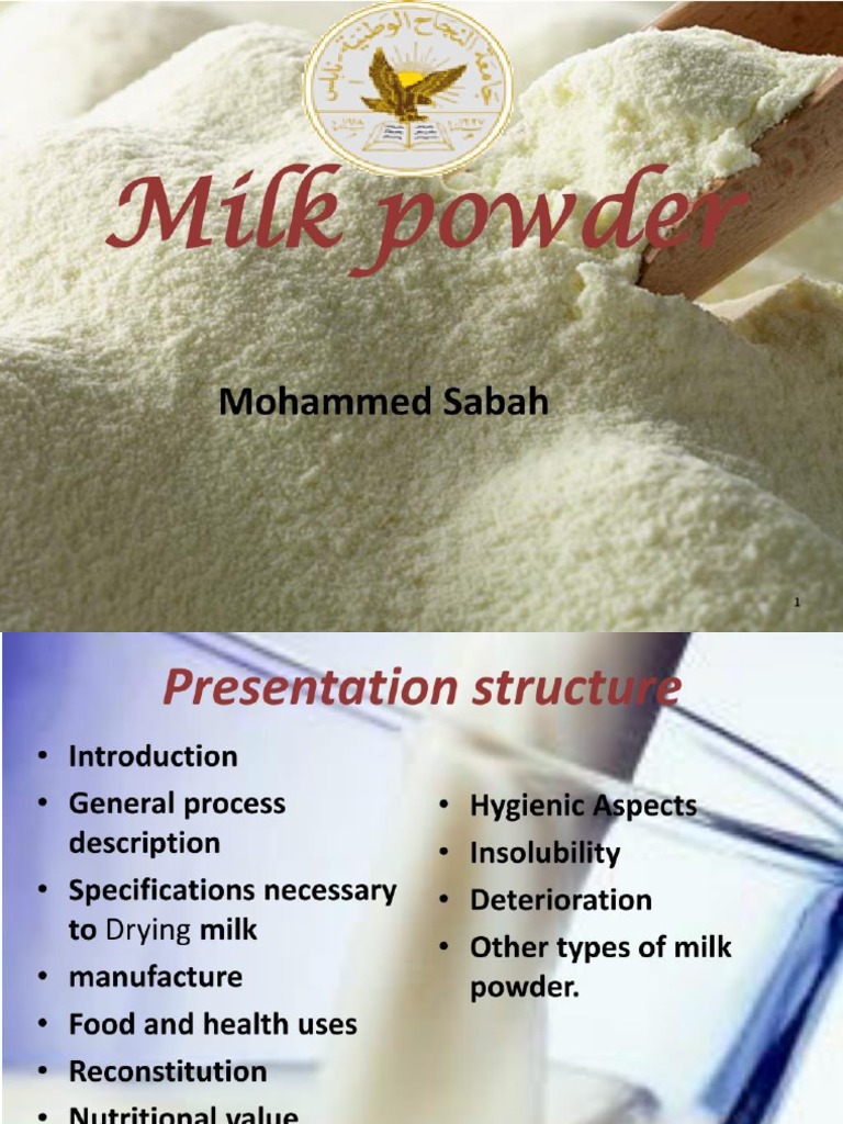 Milk Powder | PDF