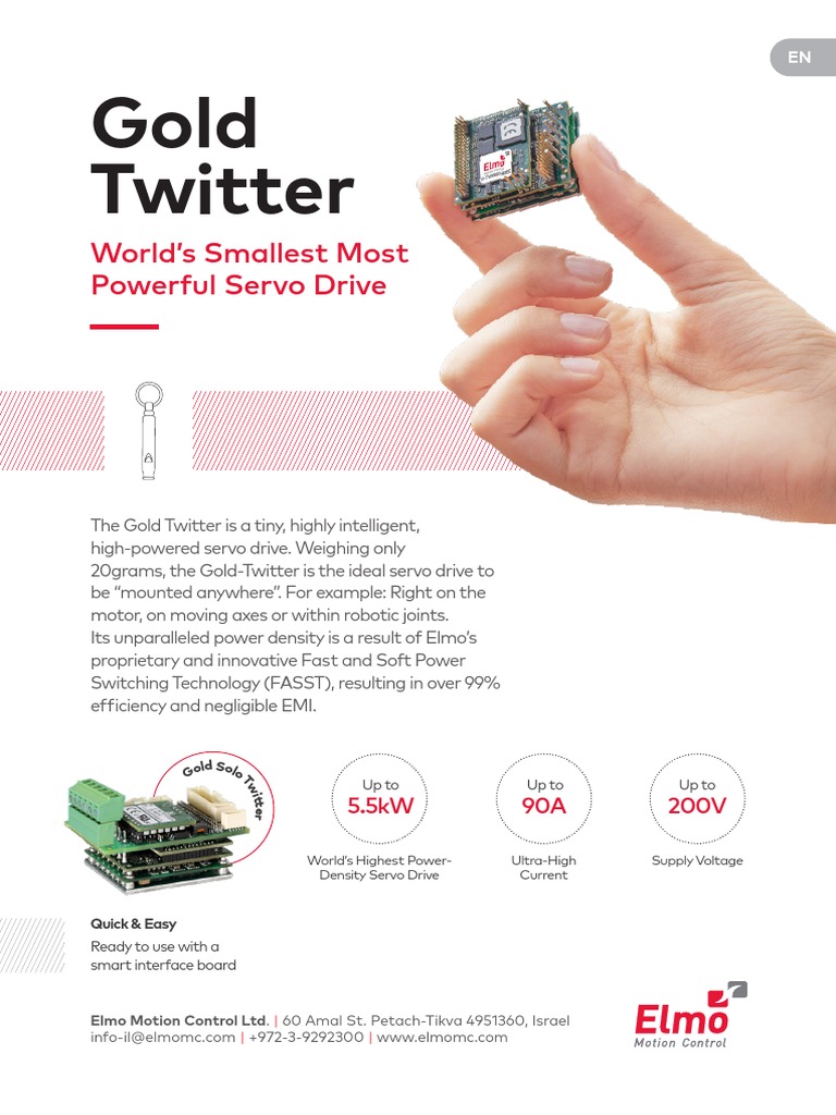 Gold Twitter Brochures Eng | PDF | Unmanned Aerial Vehicle | Computer ...