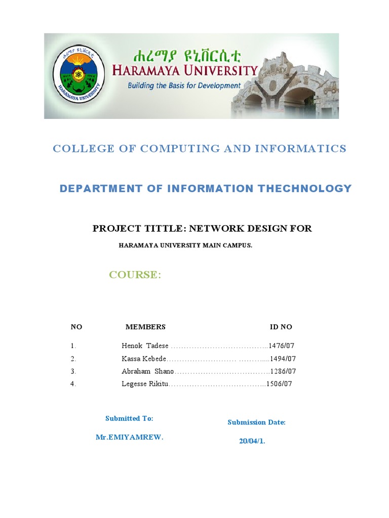 Main Cumpus Network Disigning. | PDF | Computer Network | Local Area ...