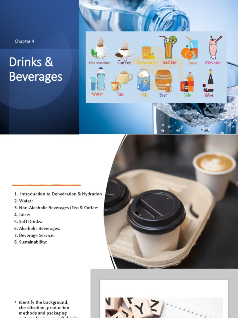 CH 4 Drinks & Beverages v2 | PDF | Drink | Soft Drink