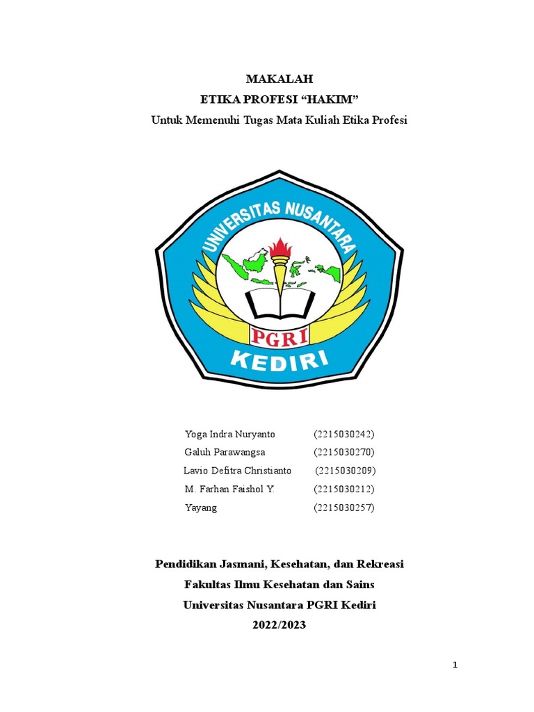 Makalah Etika Profesi Kel 2 | PDF