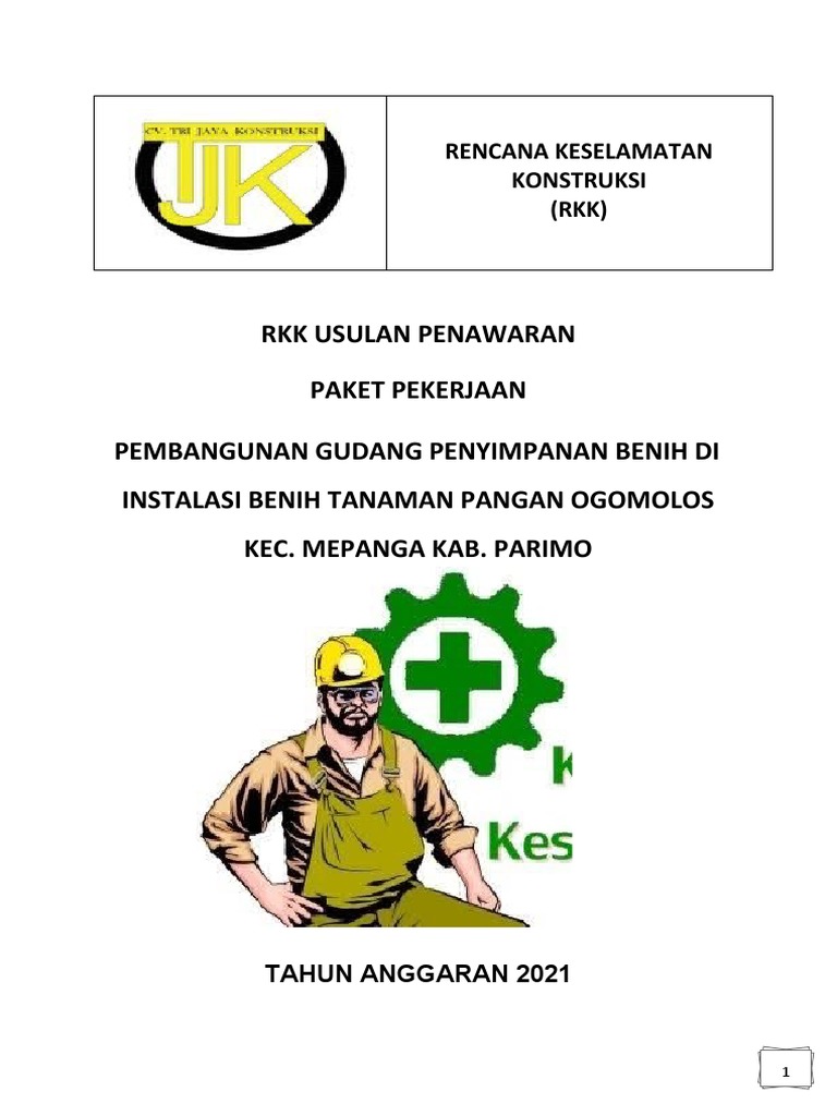 3e RKK Rencana Keselamatan Kerja | PDF