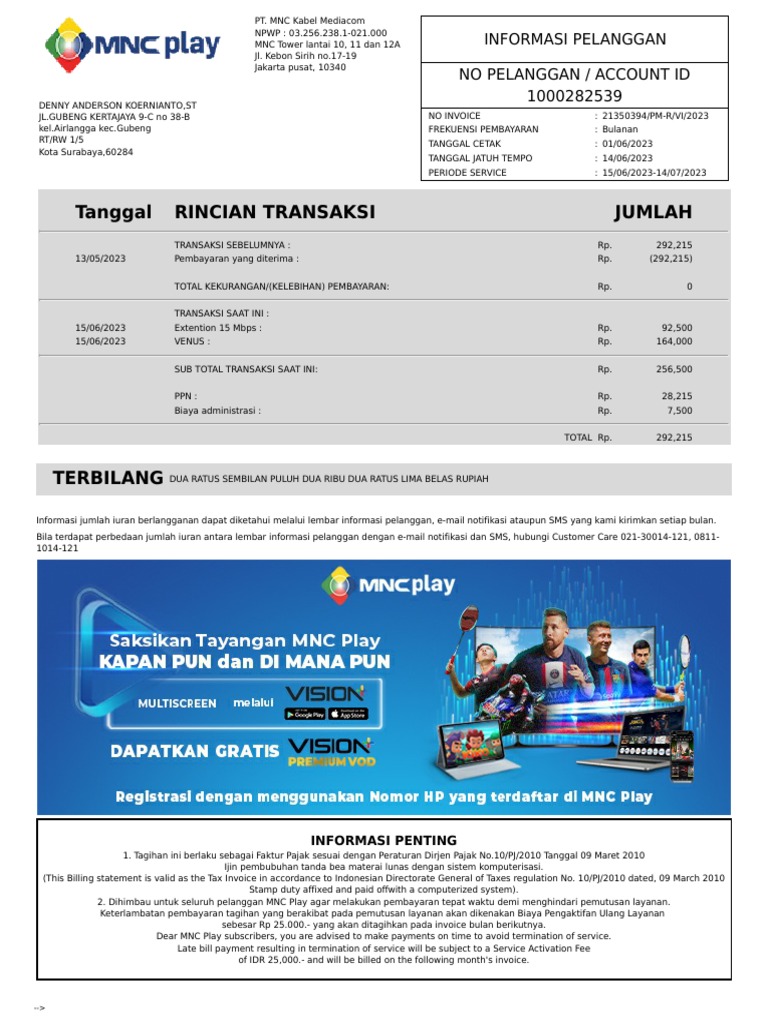 Invoice 21350394 Pdf
