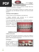 Module 1 - Space Maintainer-1 | PDF | Orthodontics | Tooth