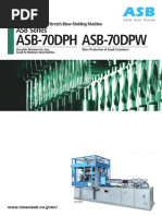 ASB-150 Series Blow Molding Machines | PDF | Mechanical Engineering