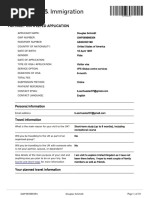 UK - VFS Checklist | PDF | Document | Government And Personhood