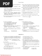 Remedial Physics Worksheet for Students | PDF