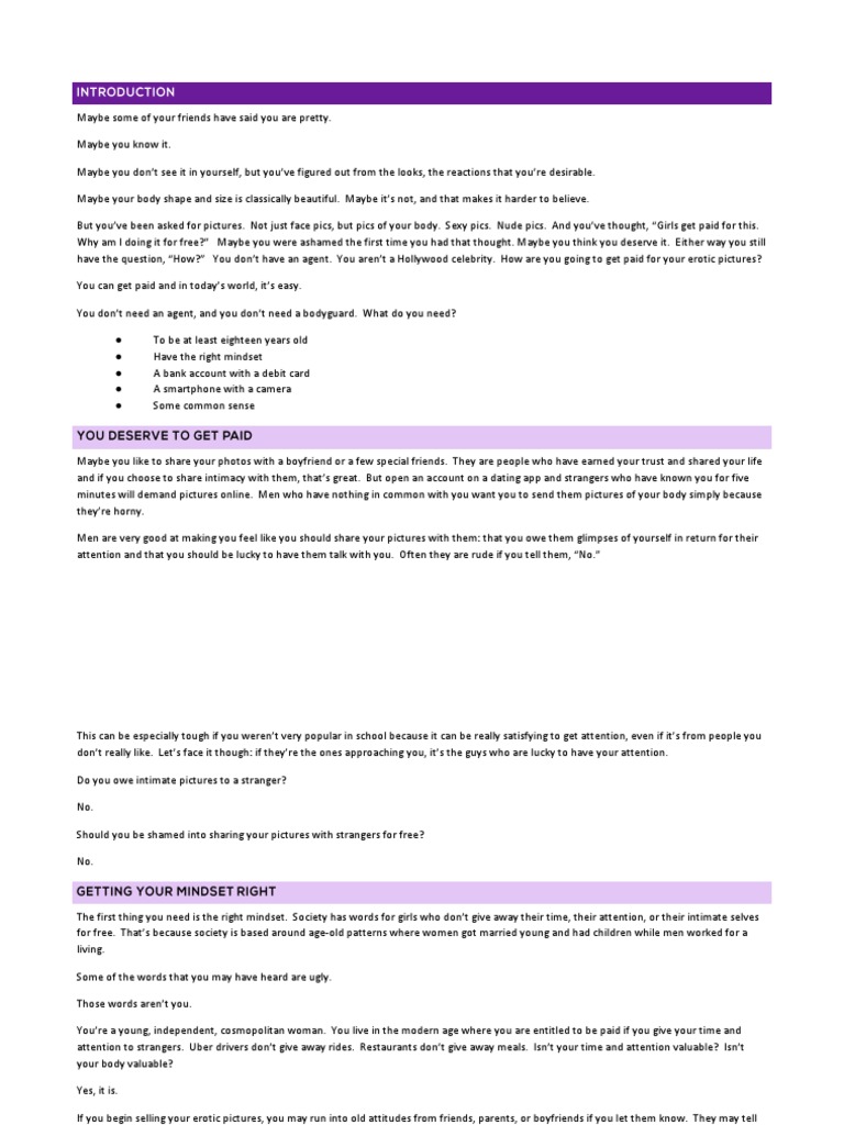 Module 1 Introduction Pdf Sex Industry