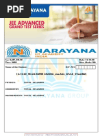 Mathongo Advanced Test Series | PDF | Chemistry | Physics