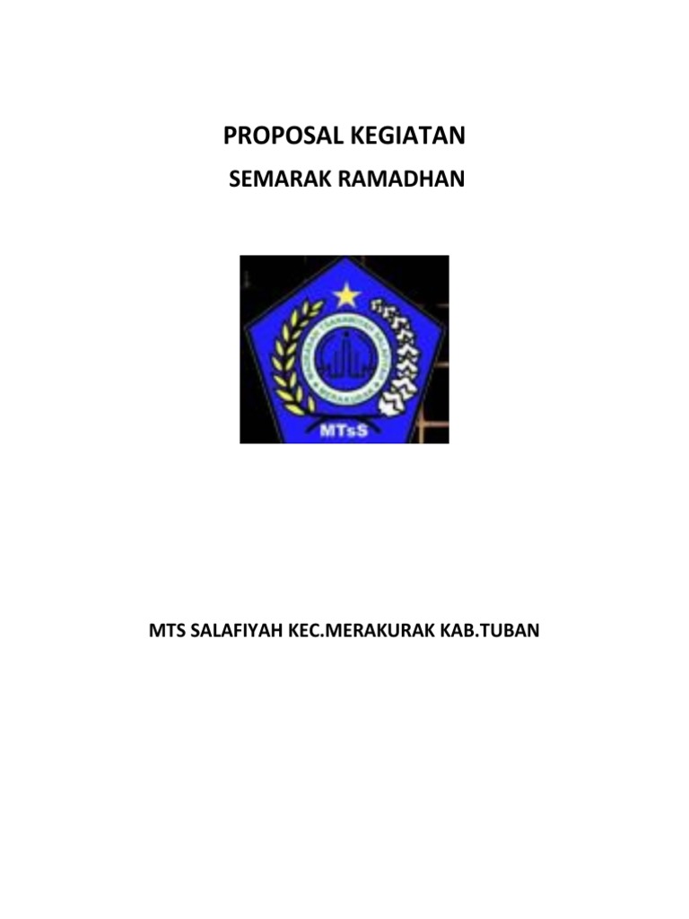 Proposal Semarak Ramadhan | PDF