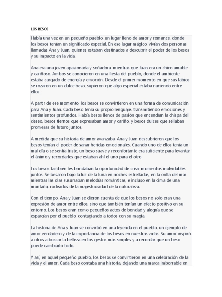 Los Besos | PDF | Arte | Poesía