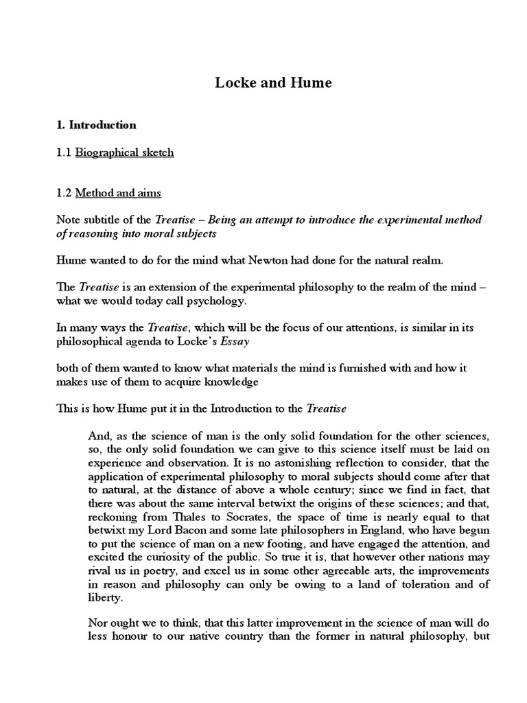 220-320 Lecture 20 | PDF | David Hume | Idea