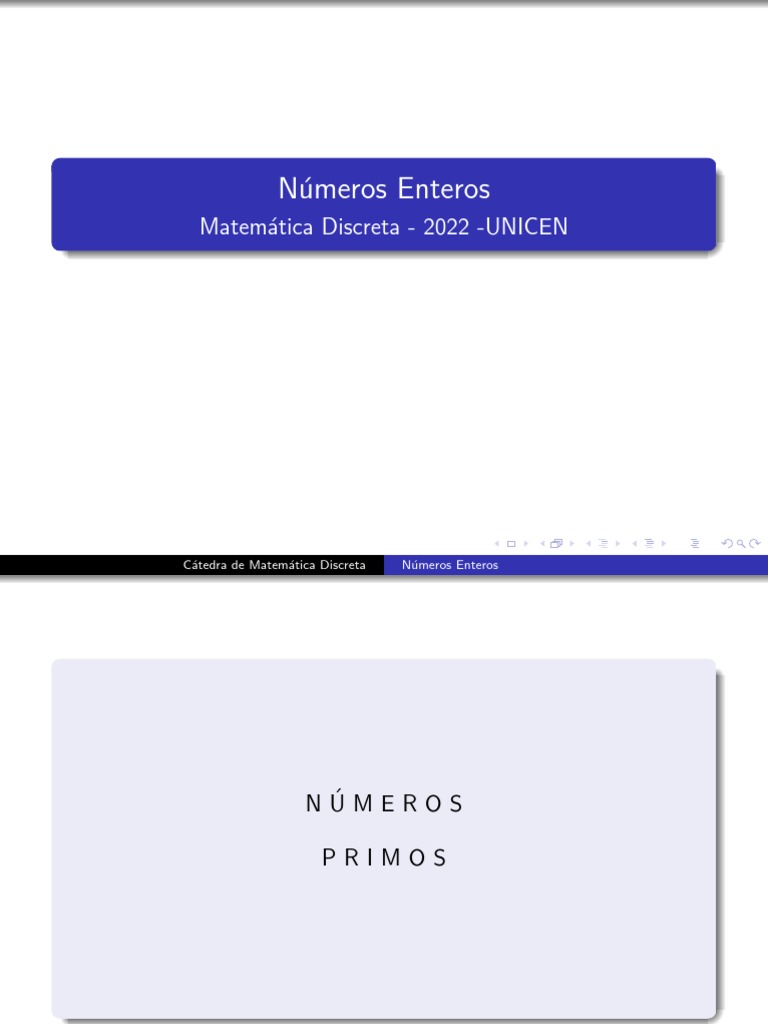 Introducción a los Números Primos | PDF | Matemática Elemental | Números