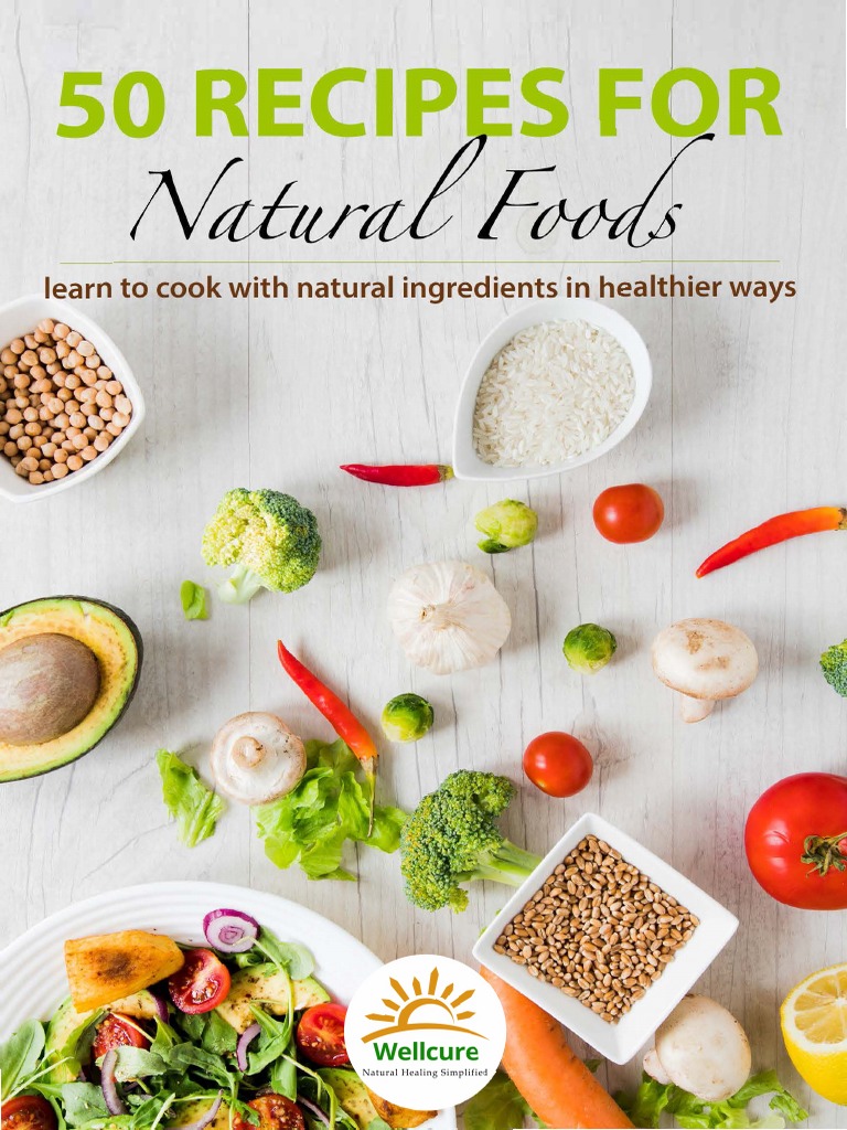 50 Recipes For Natural Foods Ebook 1 | PDF | Coriander | Chutney