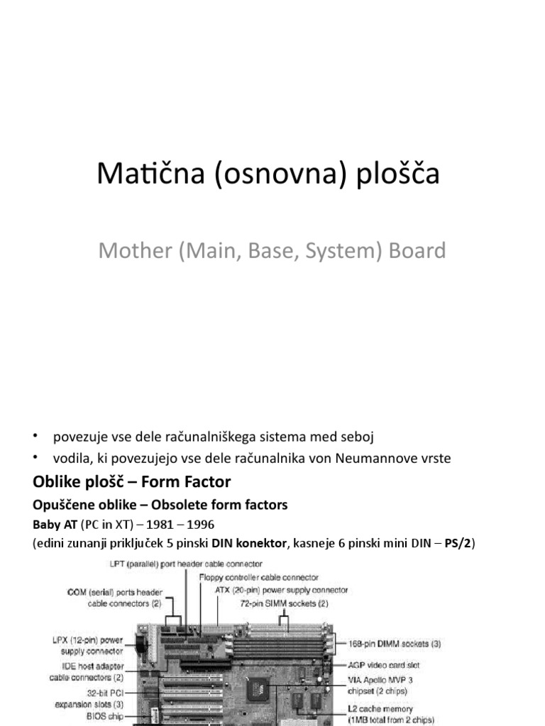 Maticna plosca | PDF