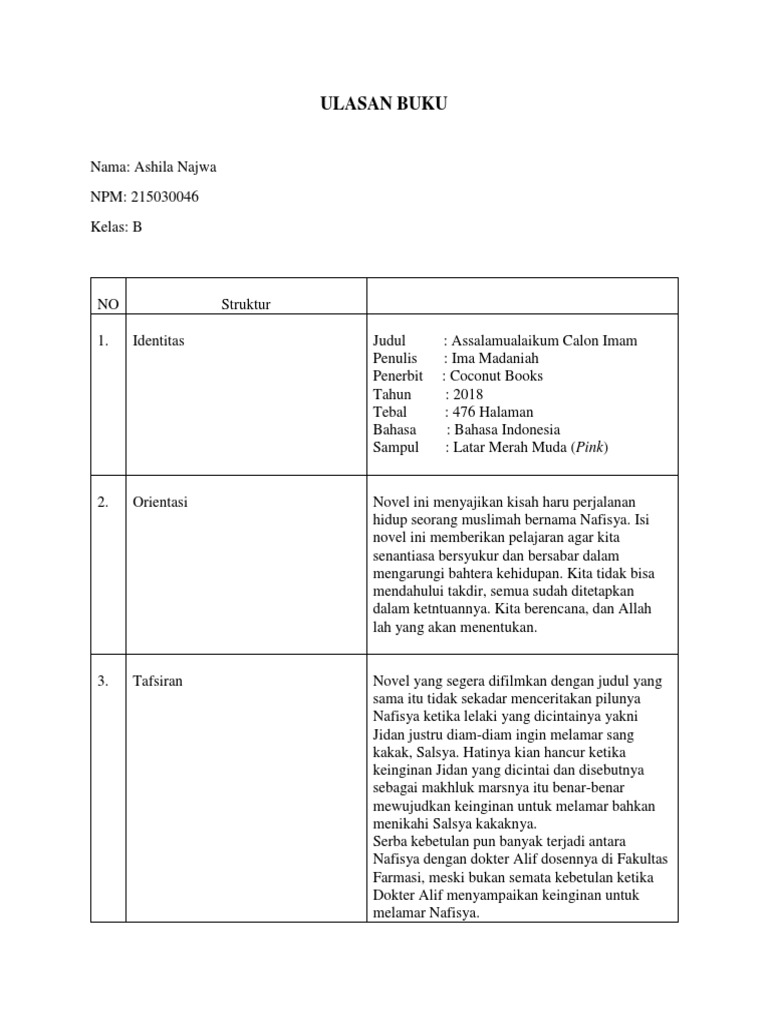 Ulasan Buku | PDF Ulasan Buku | PDF