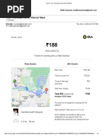 Uber Bill | PDF | Invoice | Payments