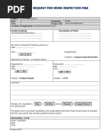 Job Card Format Template | PDF