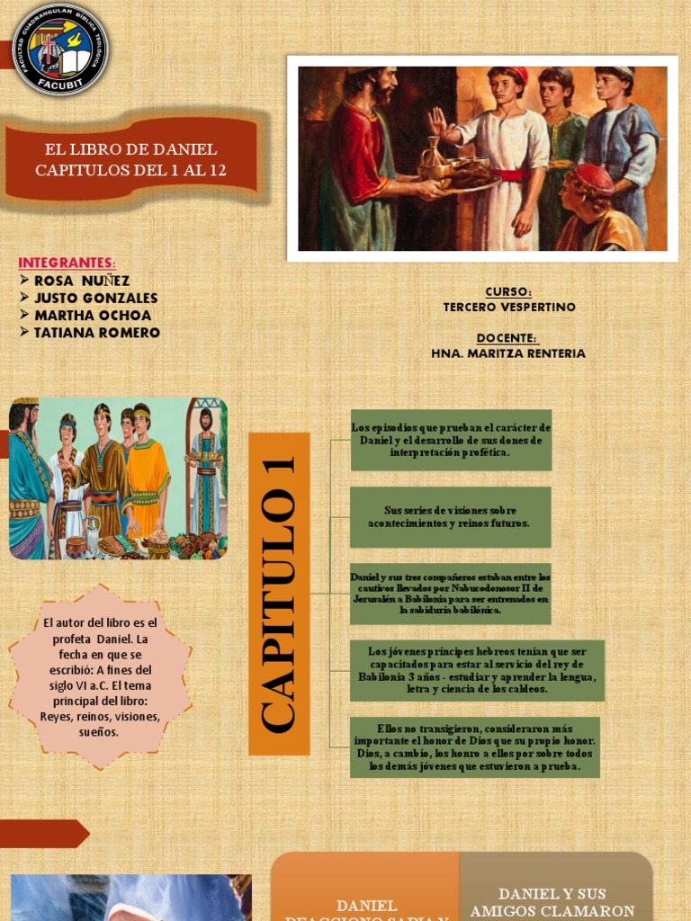 Análisis de los Capítulos 1-12 del Libro de Daniel | PDF | Daniel (figura bíblica ...