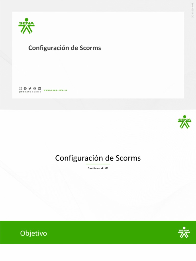 Configuración de Scorm | PDF