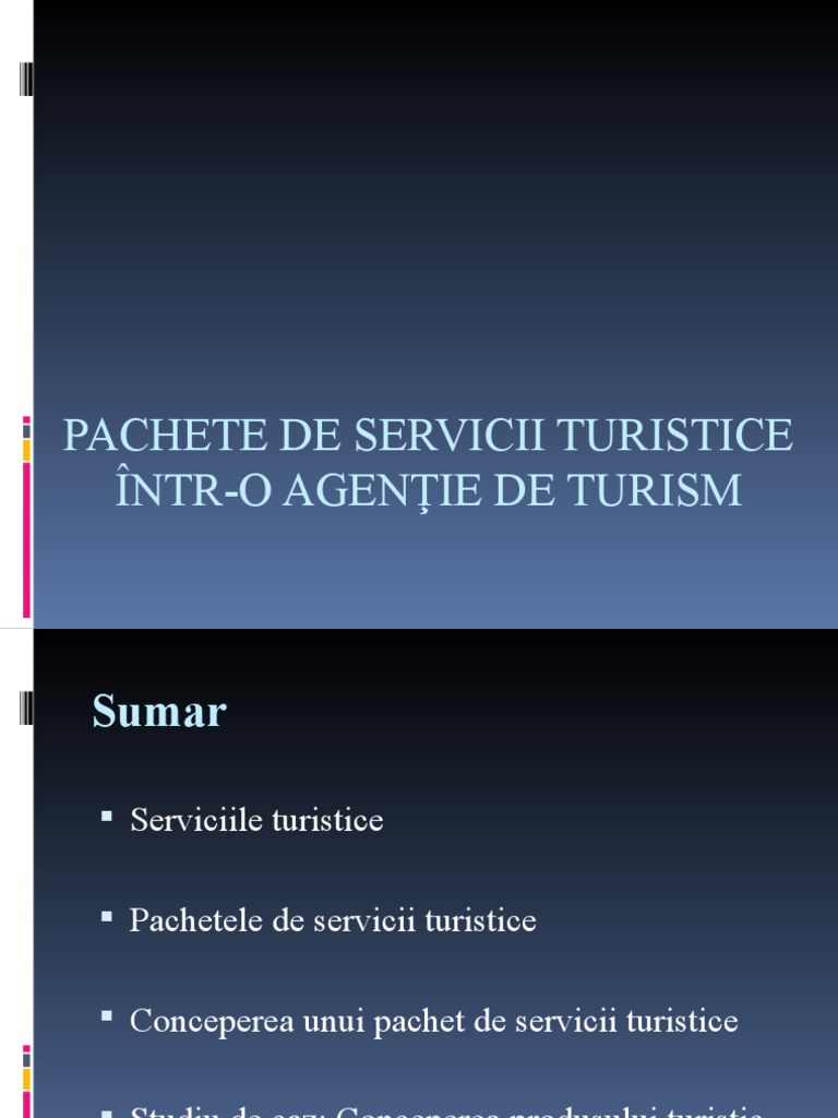 236086509-Pachete-de-Servicii-Turistice | PDF