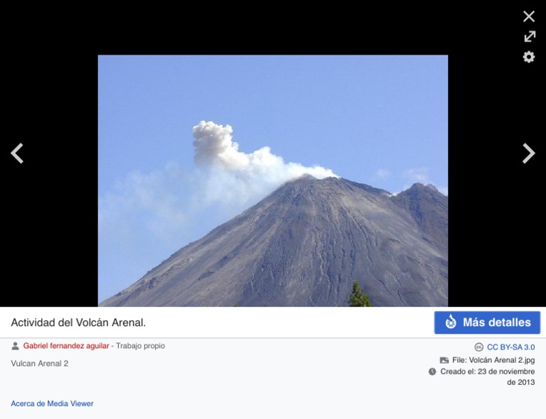 Volcán Arenal 2 - Volcán Arenal - Wikipedia, La Enciclopedia Libre | PDF