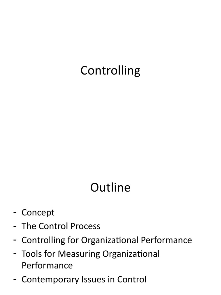 Controlling | PDF | Employment | Information