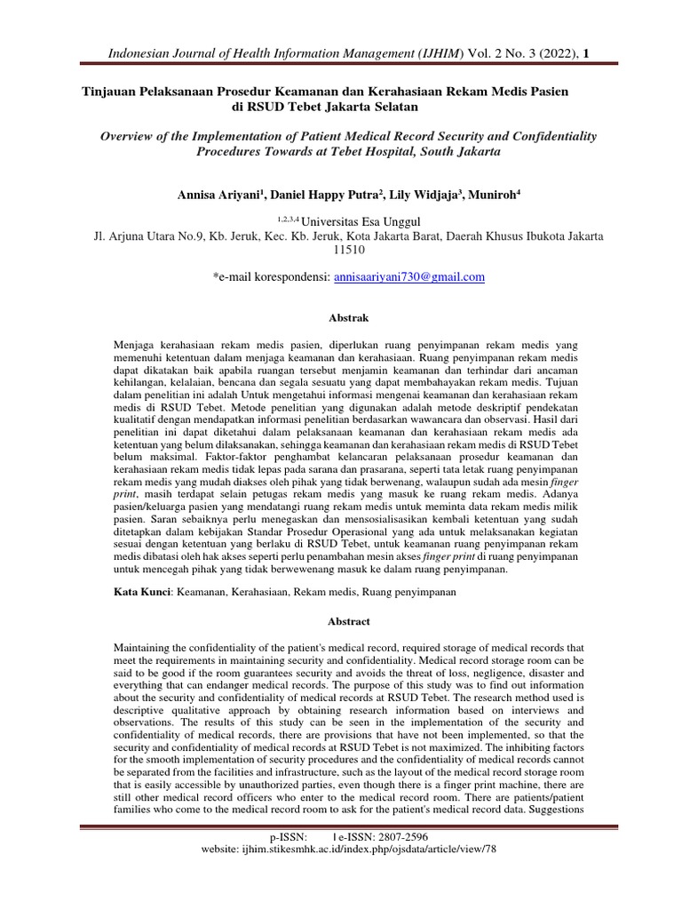 78.+Jurnal+IJHIM+Annisa+Ariyani Publish | PDF