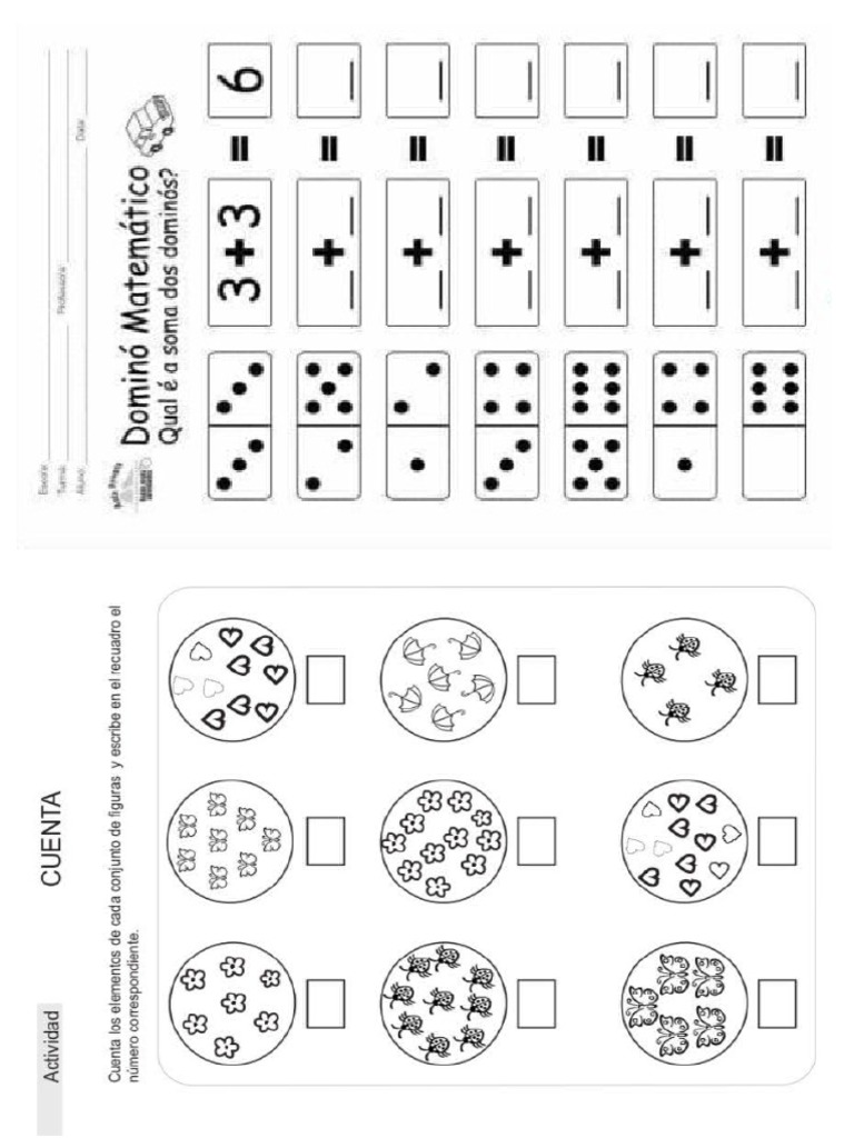 Actividades Matematicas Kinder | PDF