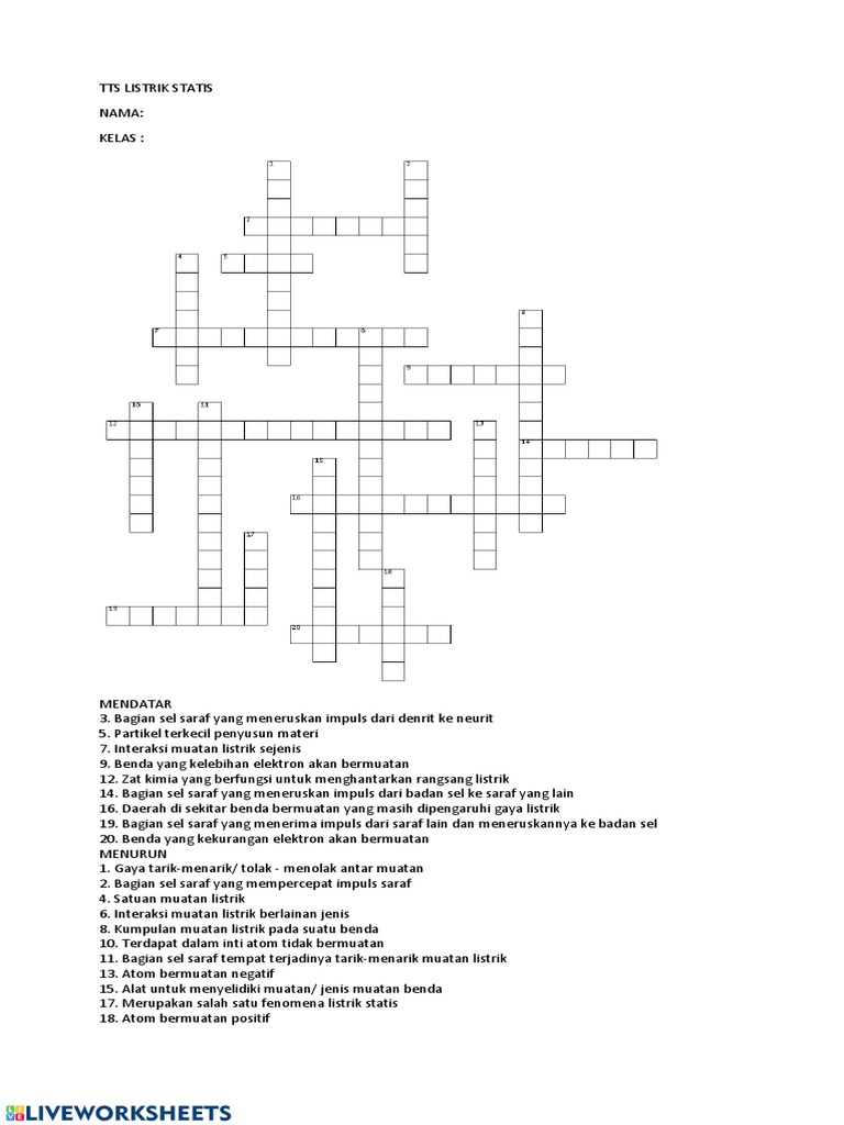 TTS Listrik Statis dan Partikelnya | PDF | Sains & Matematika