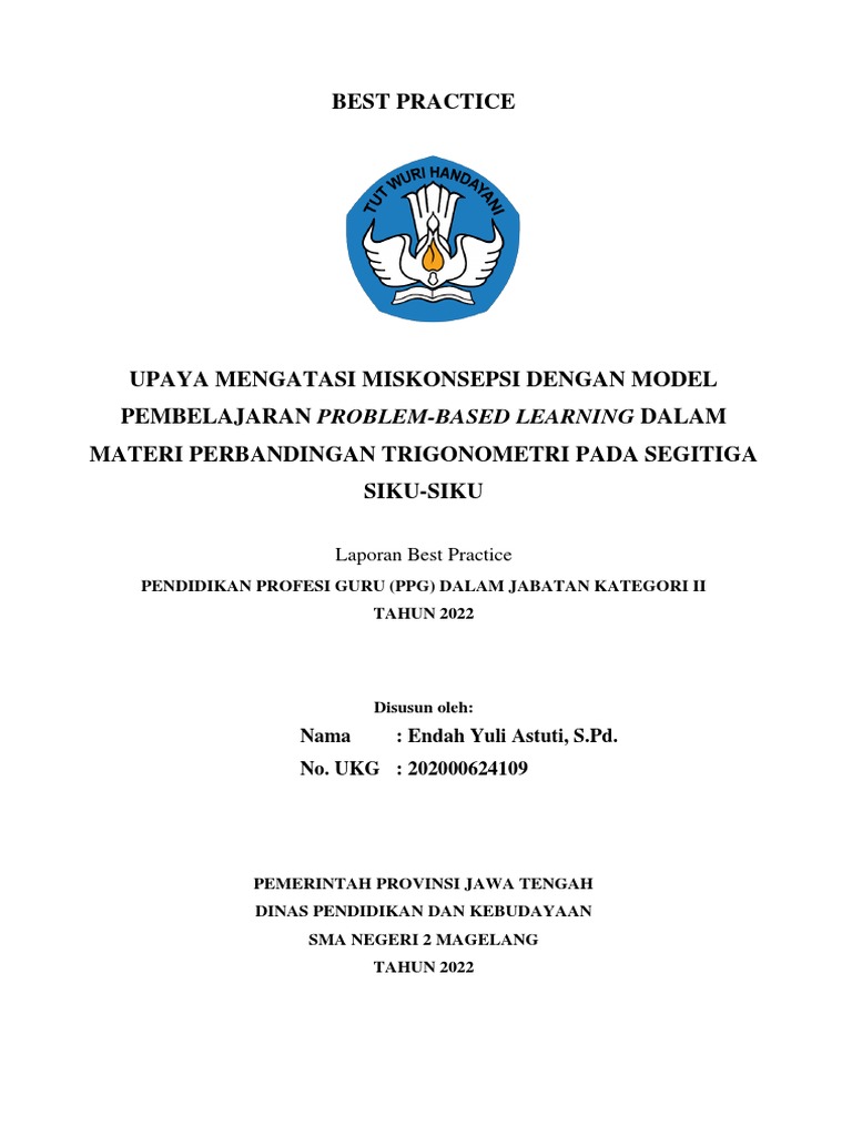 Endah Yuli Astuti - Best Practice | PDF