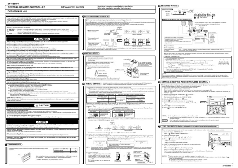 2P162816-1 Dcs302ca61 | PDF | Electrical Wiring | Electrical Connector