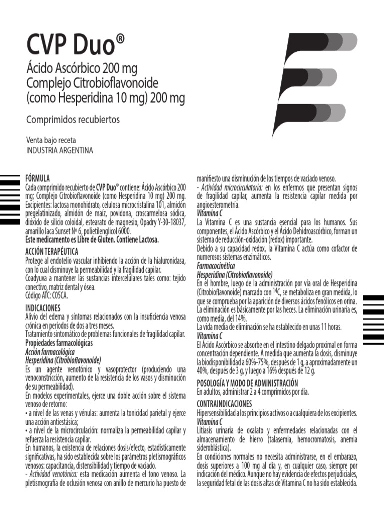 CVP-Duo Prospecto | PDF