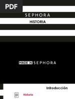 Presentación sobre Sephora: Misión y Valores | PDF | Calidad (comercial) | Sustentabilidad