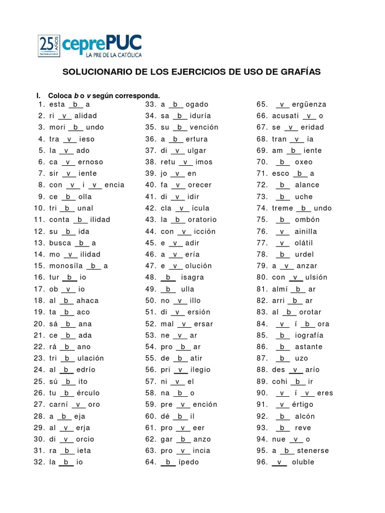 Solucionario_ortografia_y_mayusculas | PDF