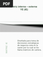 Matriz PC EFI y EFE | PDF | Microeconomía | Mercado (economía)