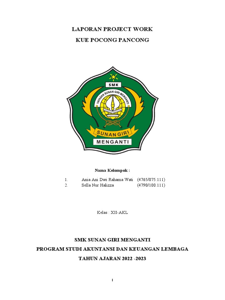 Laporan Project Work Aniaaaaaaaa | PDF
