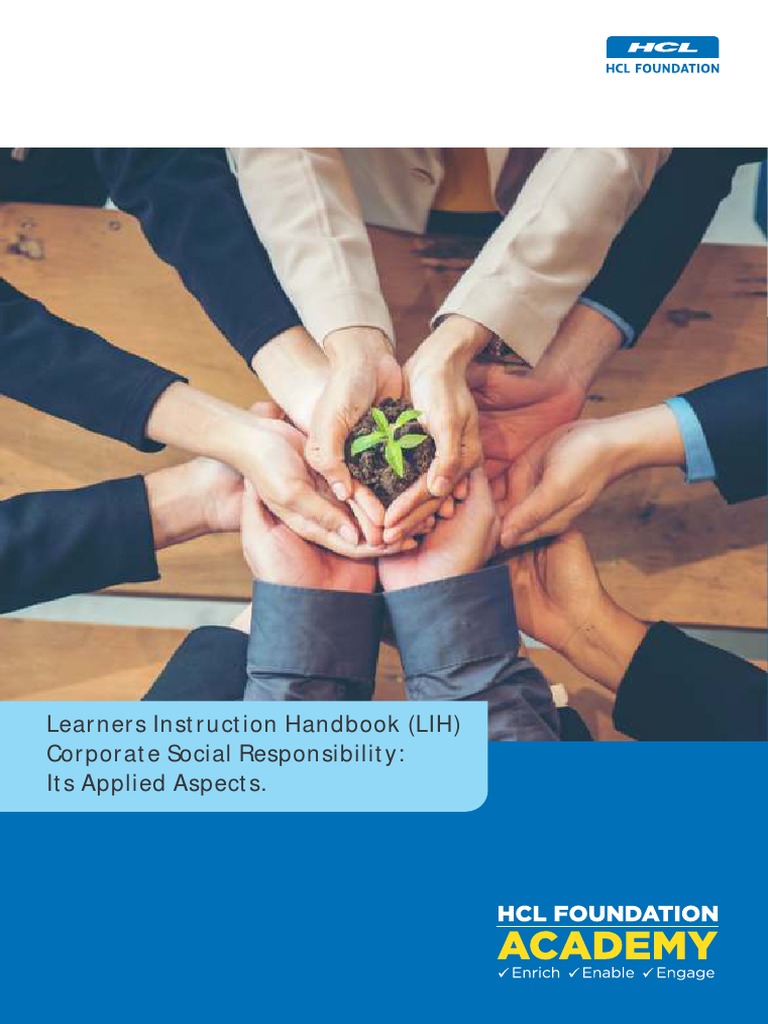 Learner Instruction Handbook | Download Free PDF | Corporate Social ...