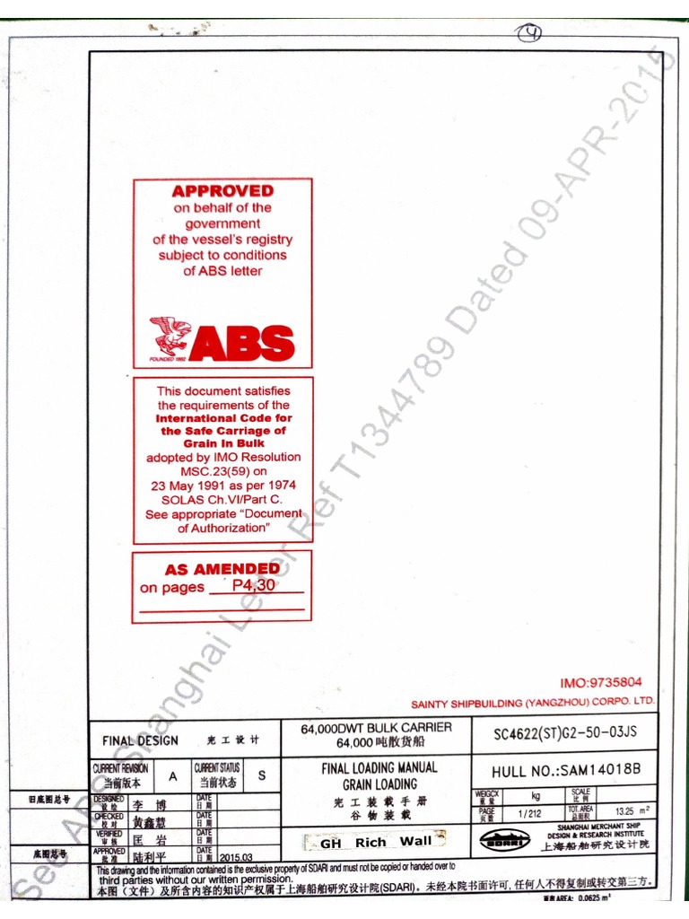 Final Loading Manual Grain Loading | PDF
