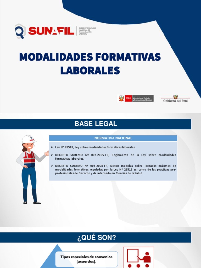 Modalidades Formativas Laborales | PDF