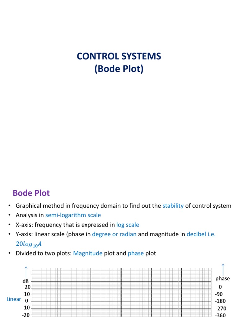 Control 18 - 19 Bode Plot | PDF