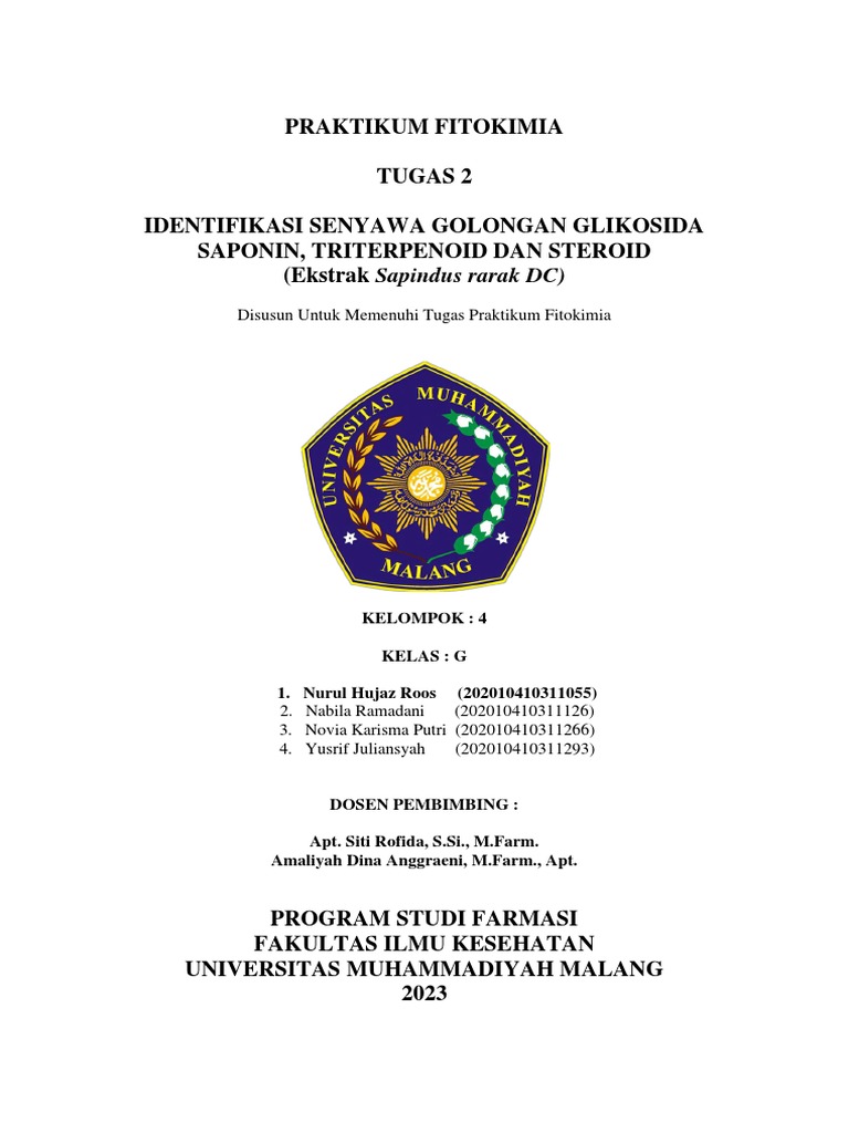 Tugas 2 Prak Fitokim | PDF