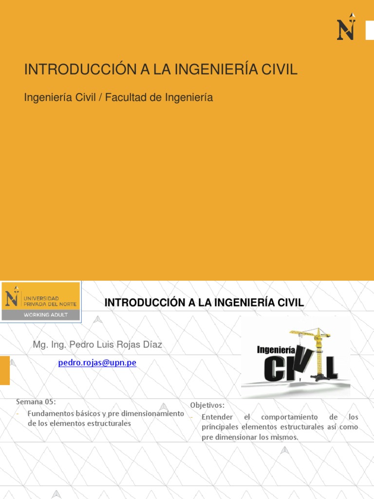 S05-03 Intr - Material Alumnos (Aula Virtual) | PDF | Fundación (Ingeniería) | Ingeniero civil