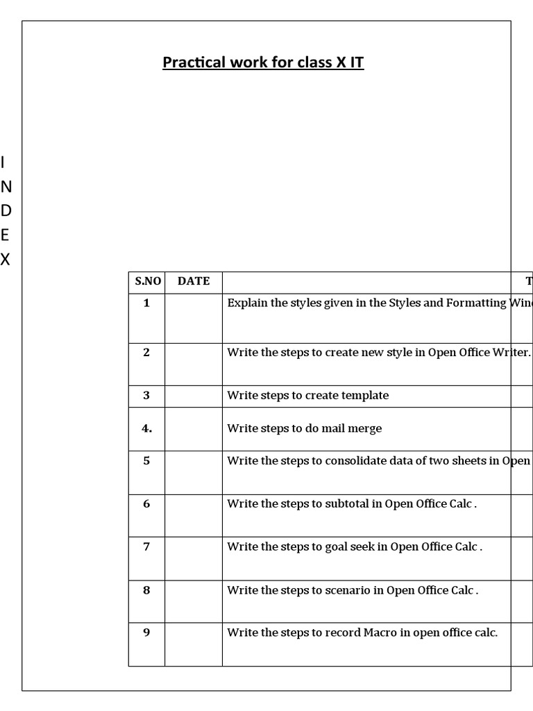Grade 10 Practical Work | PDF | Computer Keyboard | Software
