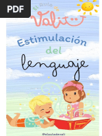 Cuaderno de Estimulación Del Lenguaje | PDF