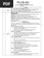 Deep Water Project Class12 English | PDF | Fear | Courage