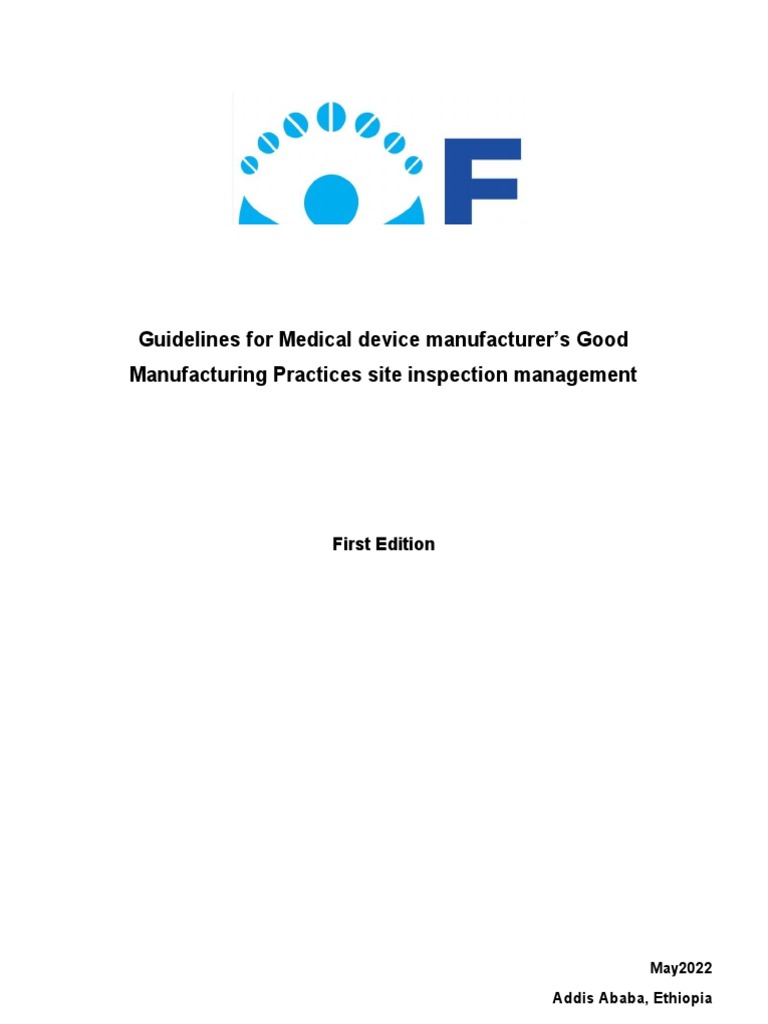 Medical Device GMP Inspection Guidelines | PDF | Medical Device | Audit