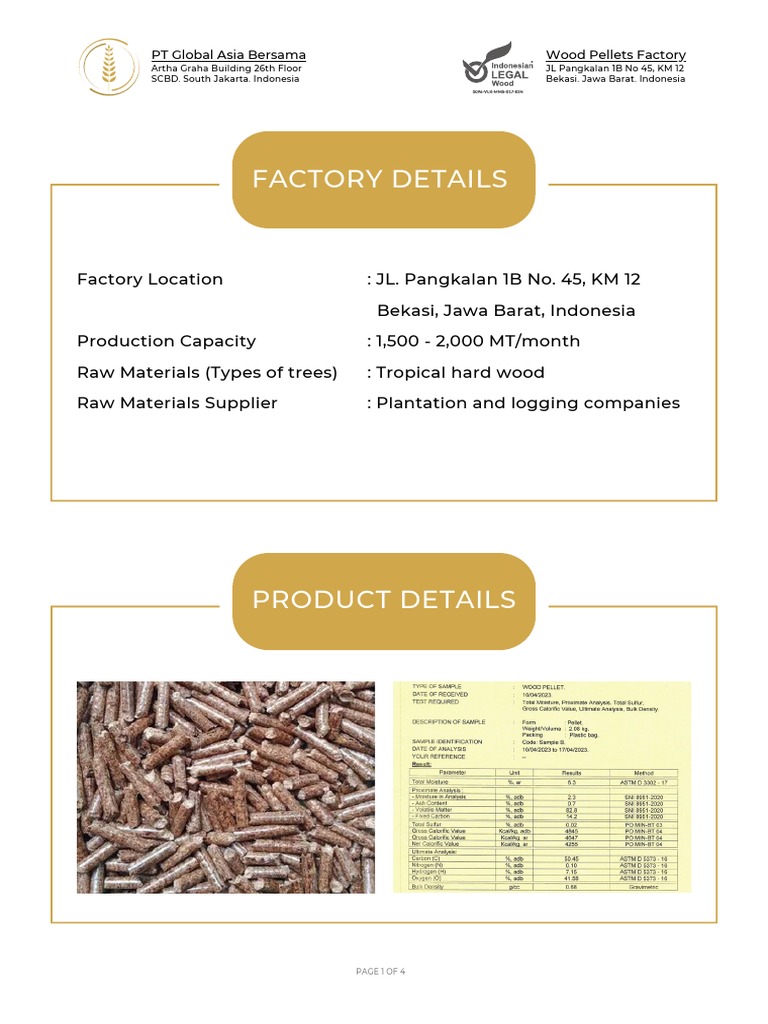 Wood Pellet Presentation | PDF