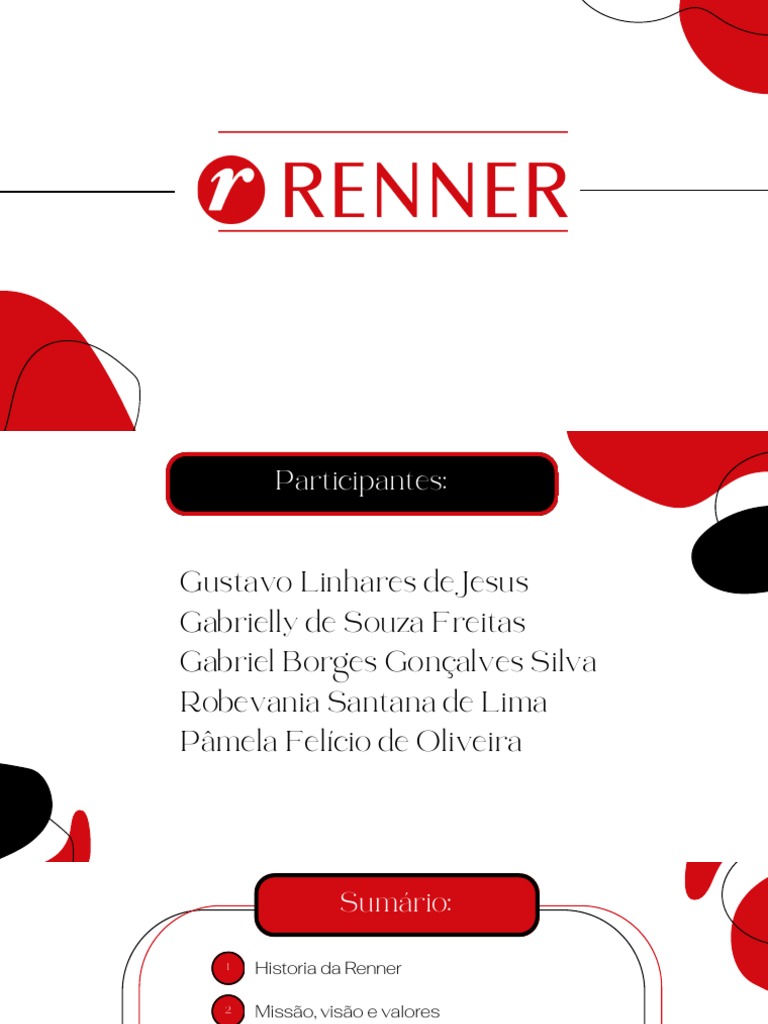 Renner | PDF | Ambiente natural | Economias