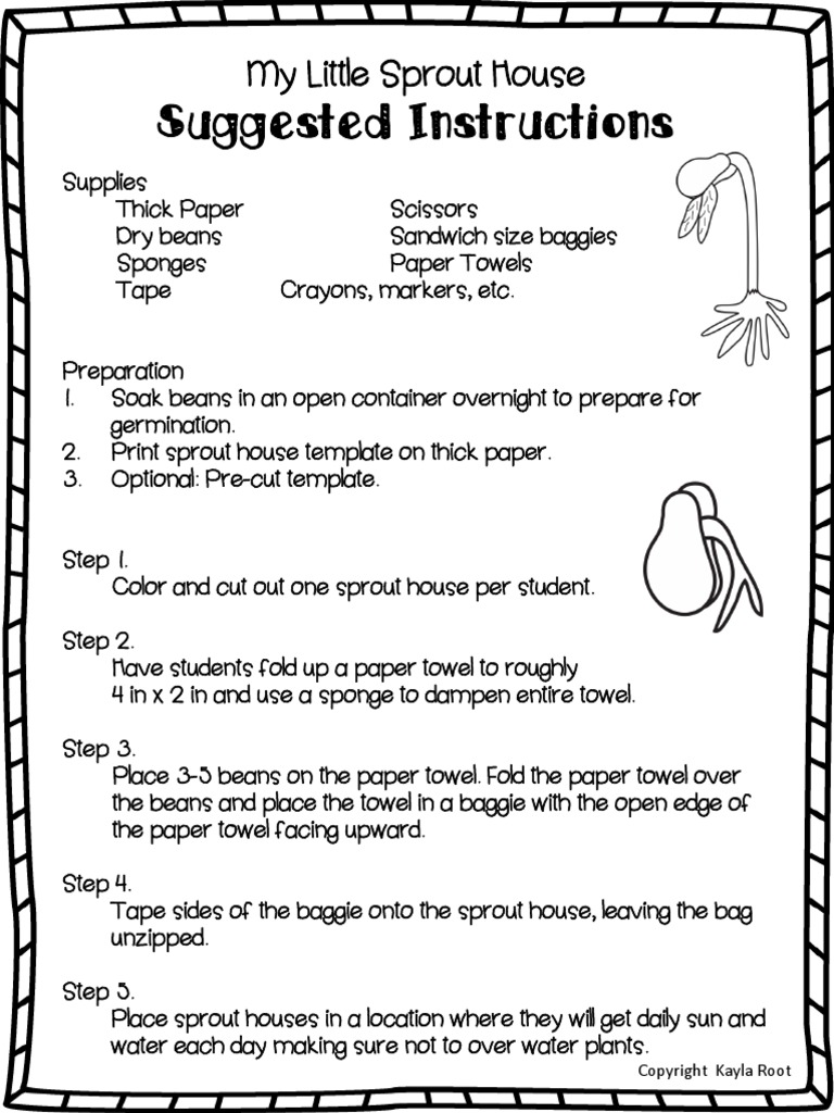 MyLittleSproutHouse Instructions | PDF | Home & Garden